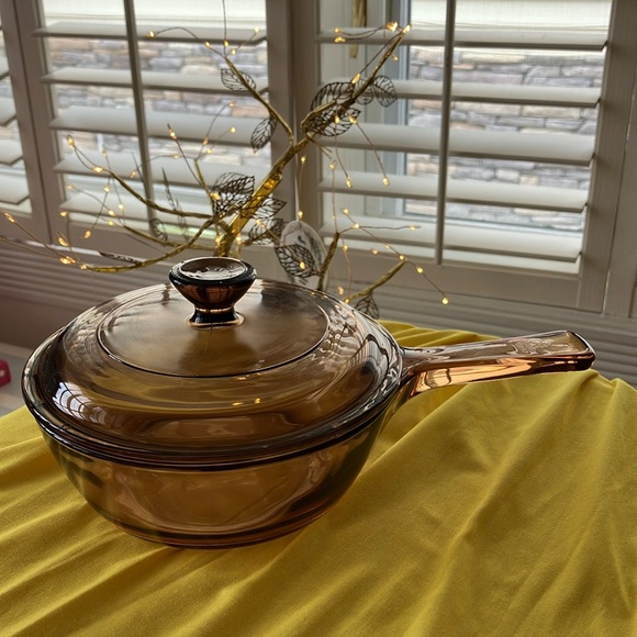 Visions Corning | Kitchen | Vintage Visions Amber Corning 5 L Saucepan ...